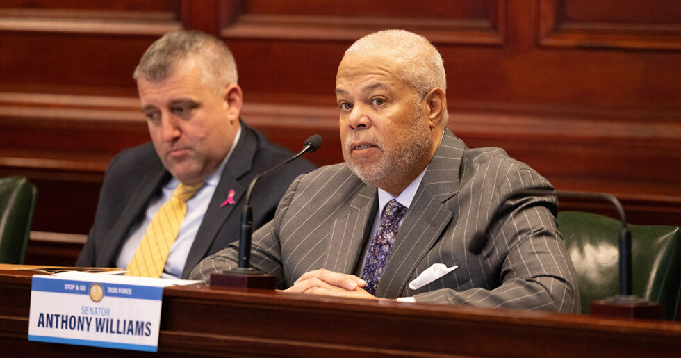 Senator Williams was Voted Chairman of the Stop-and-Go Legislative Task ...