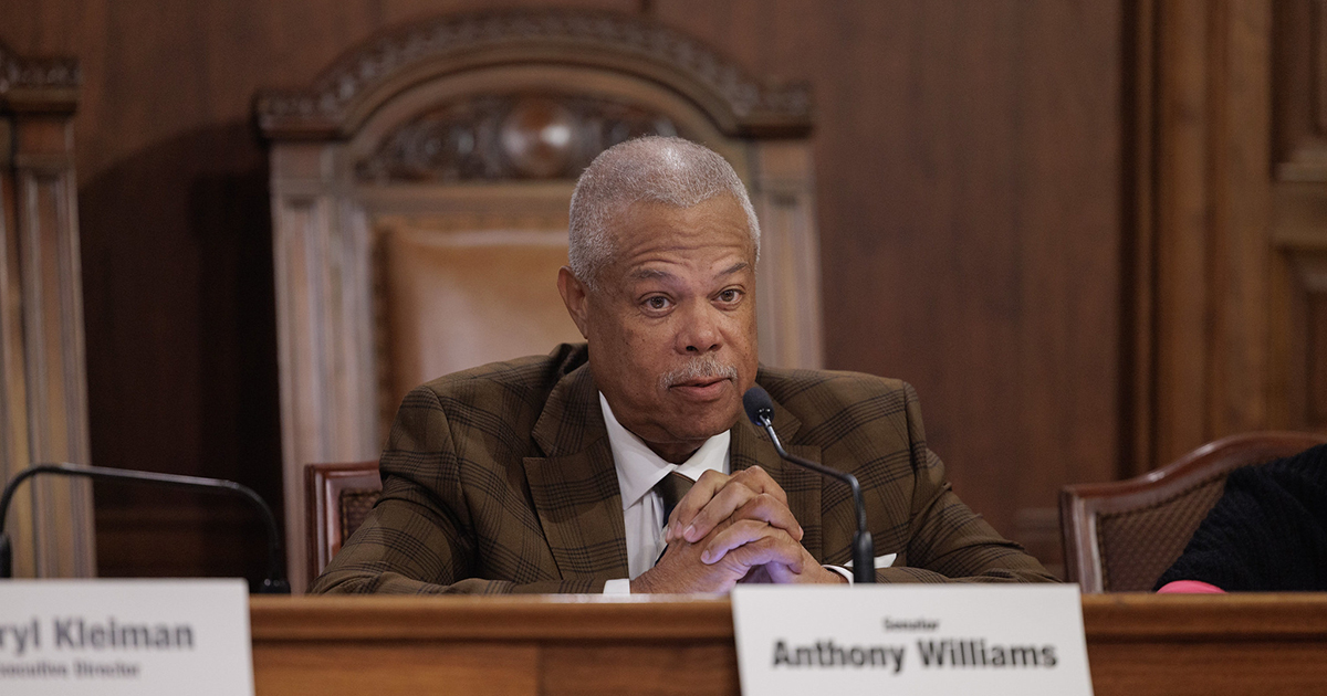 Homepage - Senator Anthony H. Williams